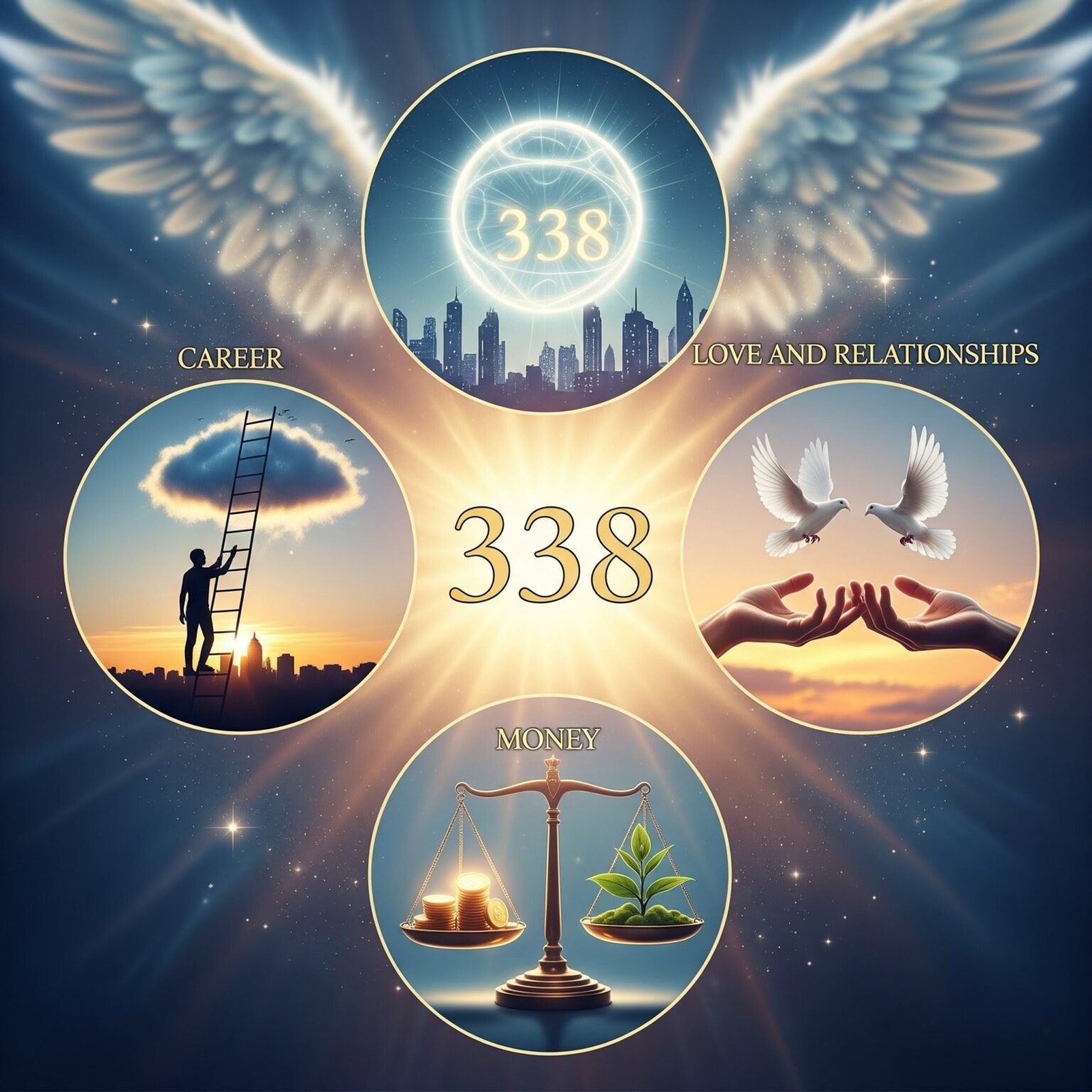 338 Angel Number: Meaning, Love, Career, Money, and More - Wisdom Of ...