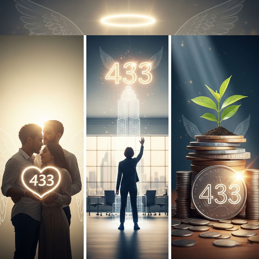 433 Angel Number: Meaning, Love, Career, Money, and More - Wisdom Of ...
