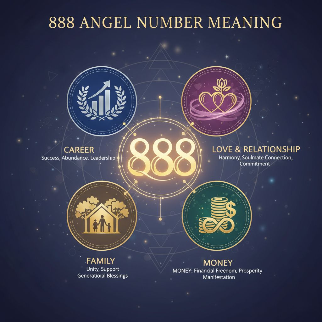 888 Angel Number: Meaning, Love, Career, Money, and More - Wisdom Of ...