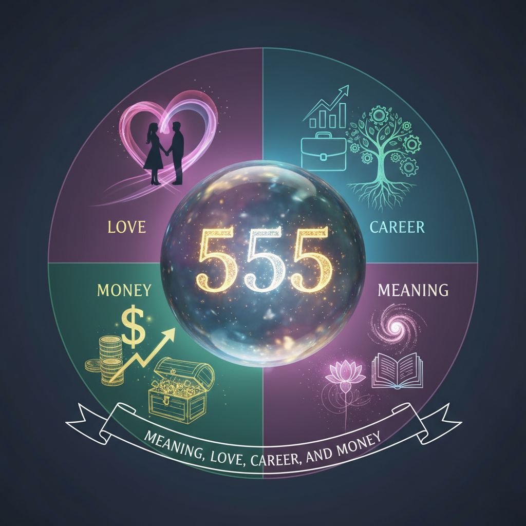 Angel Number 555: Meaning, Love, Career, Money, and More - Wisdom Of ...
