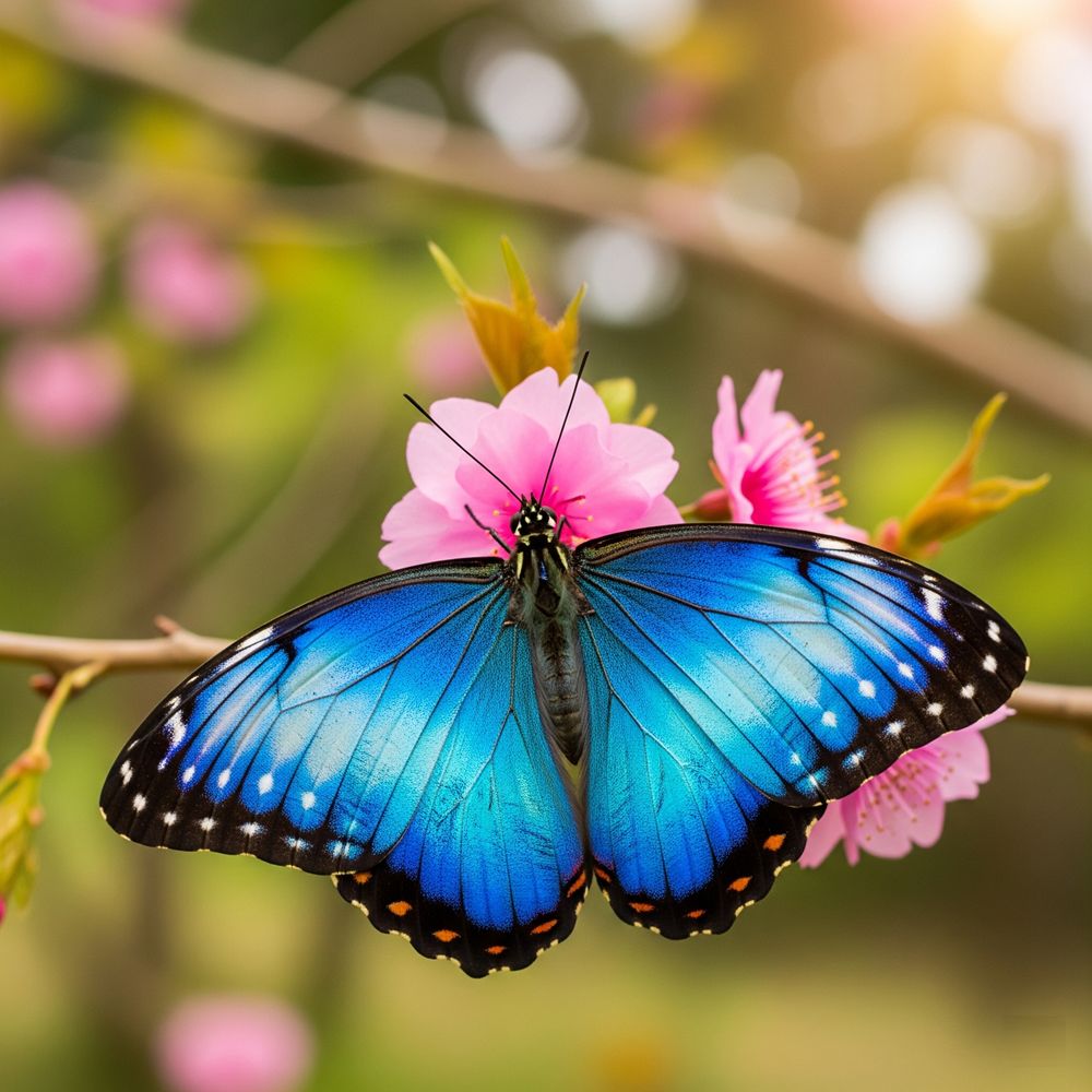 15 Spiritual Meanings of the Blue Butterfly - Wisdom Of The Spirit
