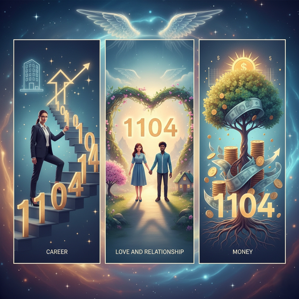 1104 Angel Number: Meaning, Love, Career, Money, and More - Wisdom Of ...