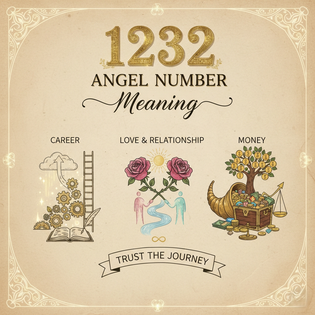 1232 Angel Number: Meaning, Love, Career, Money, and More - Wisdom Of ...