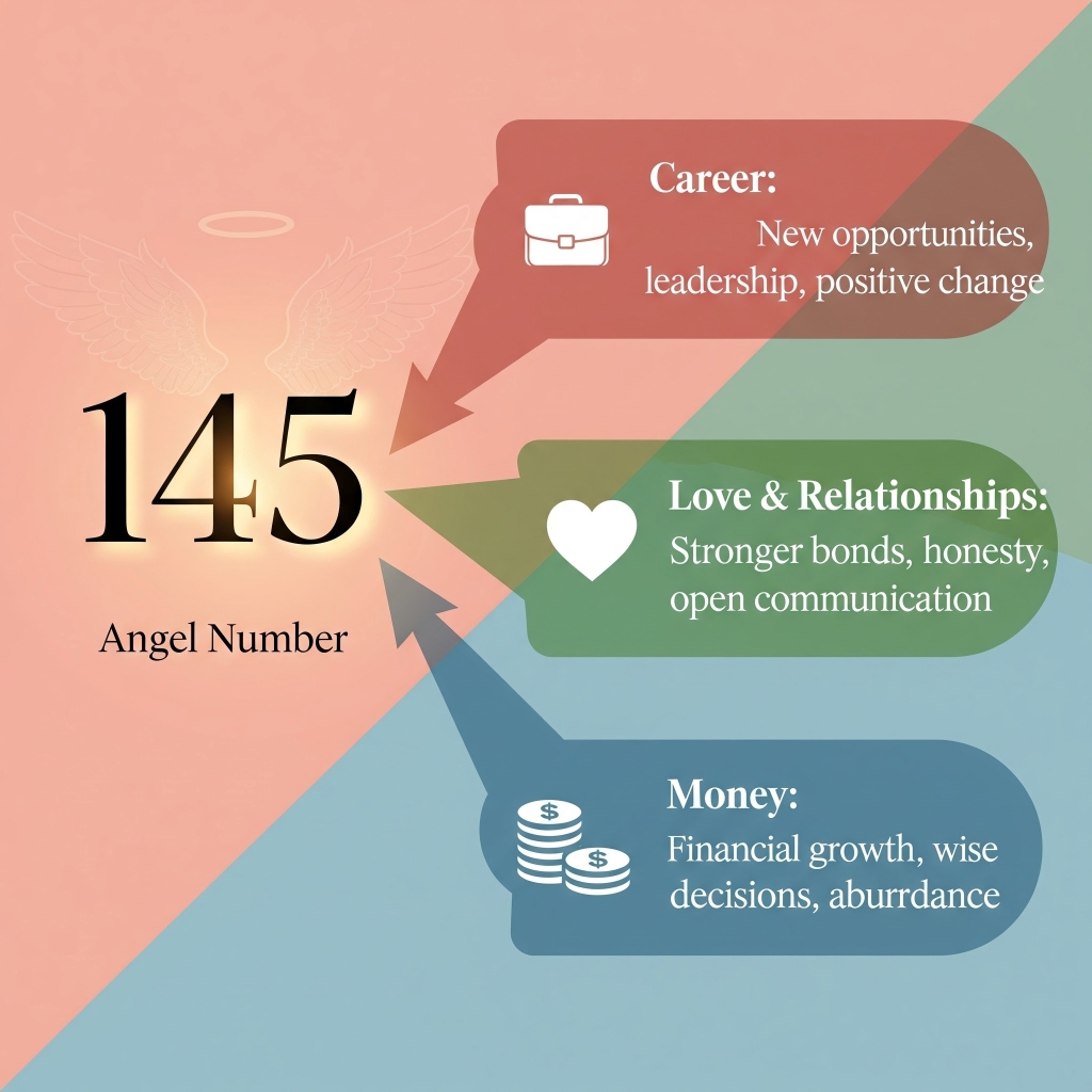 145 Angel Number: Meaning, Love, Career, Money, and More - Wisdom Of ...
