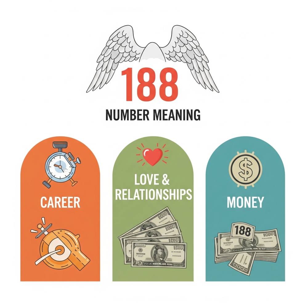 188 Angel Number: Meaning, Love, Career, Money, and More - Wisdom Of ...