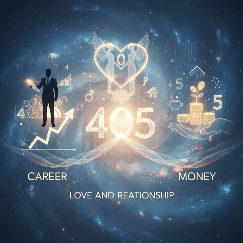 405 Angel Number: Meaning, Love, Career, Money, and More - Wisdom Of ...
