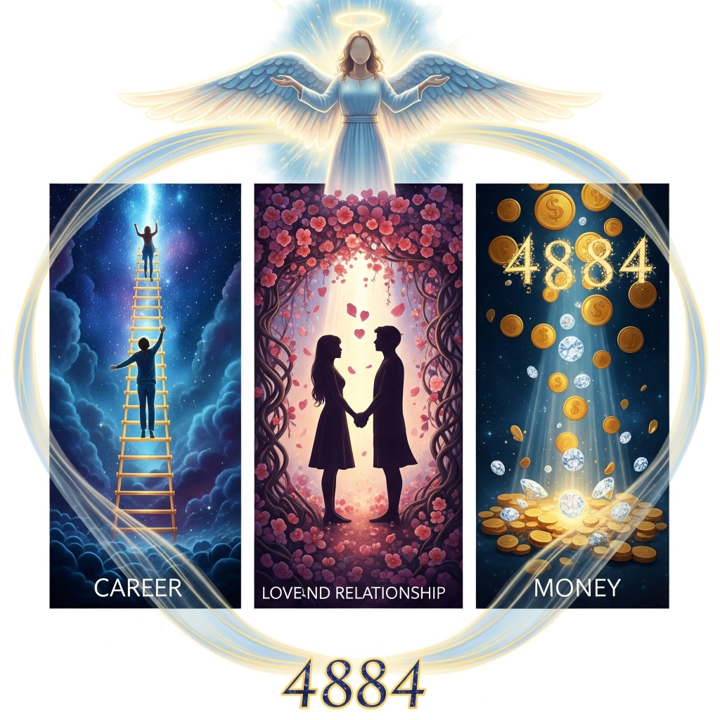 4884 Angel Number: Meaning, Love, Career, Money, and More - Wisdom Of ...