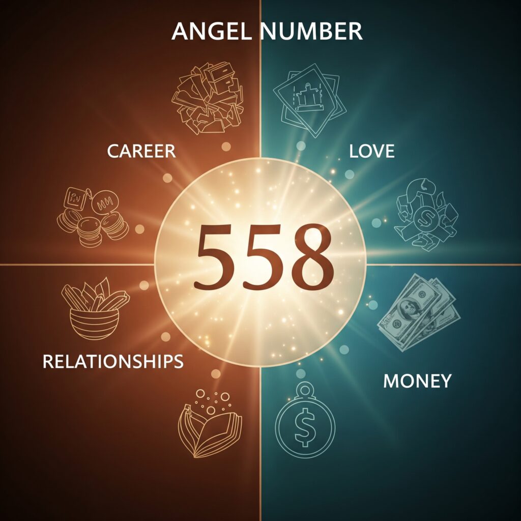 558 Angel Number: Meaning, Love, Career, Money, and More - Wisdom Of ...