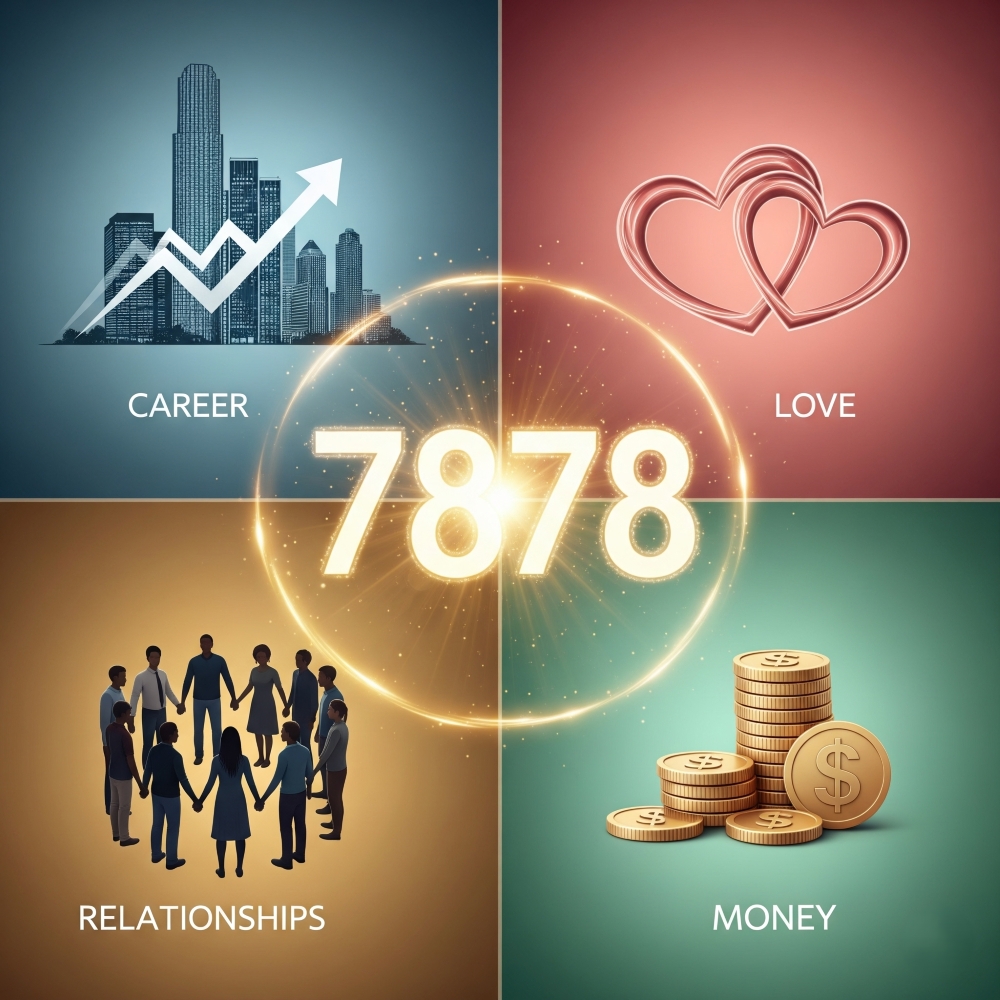 7878 Angel Number: Meaning, Love, Career, Money, and More - Wisdom Of ...