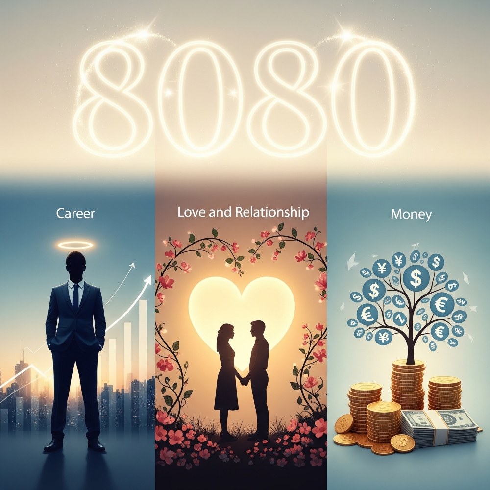 8080 Angel Number: Meaning, Love, Career, Money, and More - Wisdom Of ...