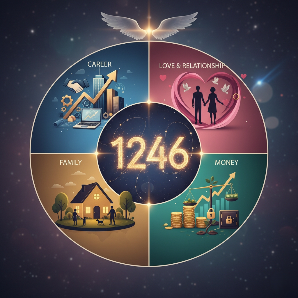 1246 Angel Number: Meaning, Love, Career, Money, and More - Wisdom Of ...